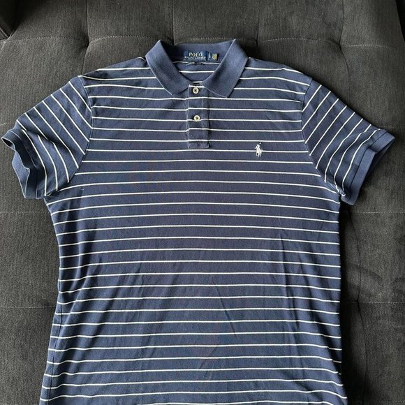 Polo Ralph Lauren | Shirts | Polo Ralph Lauren Mens Polo Vintage Blue ...